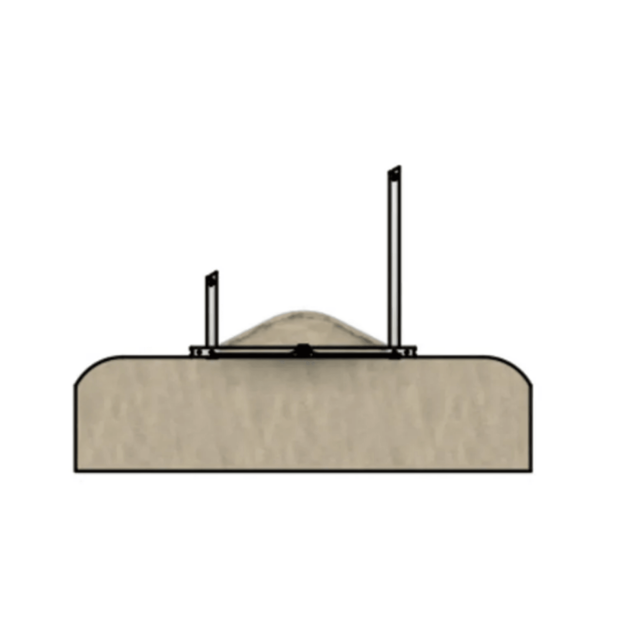 IntegraRack IR EarthBallast™ Mounting Kit - Robust Geotextile Material