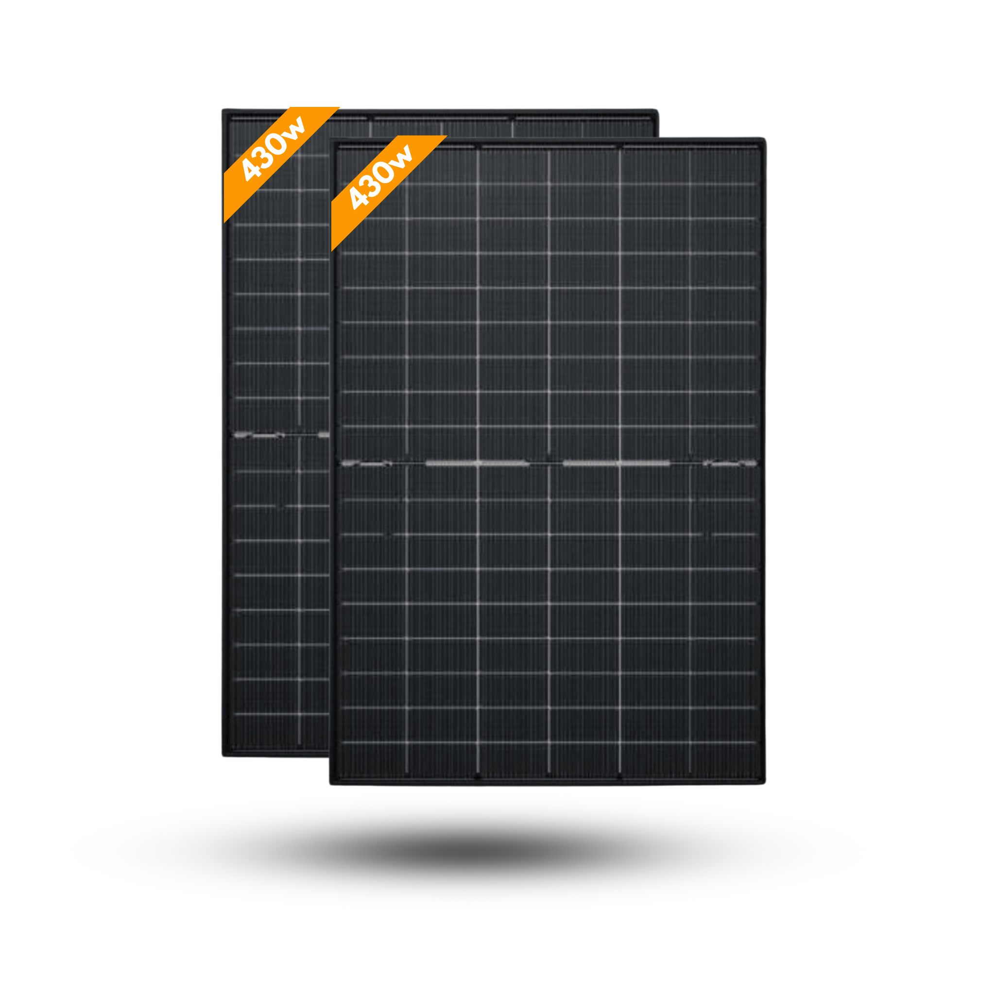 Maple Leaf All Black Bifacial Solar Panel 860W (2 x 430W) - N-type Mon