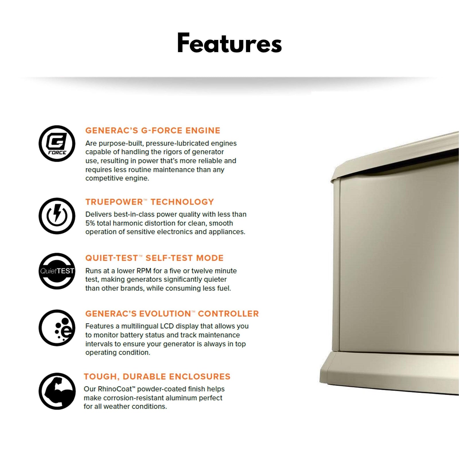 Generac 18 KW Home Generator Generac 18 KW Home Generator With or With