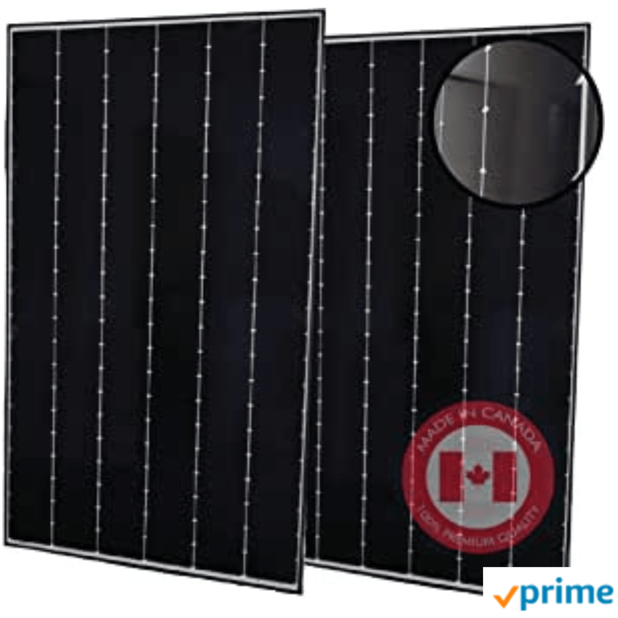 Shingled 680 Watt Solar Panel (Panneau Solaire 680w) - All Black 340w